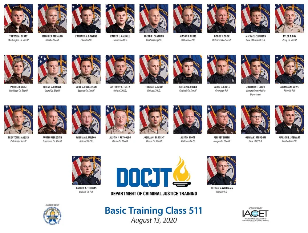 DOCJT Basic Training Class 511 Graduates — Kentucky Law Enforcement