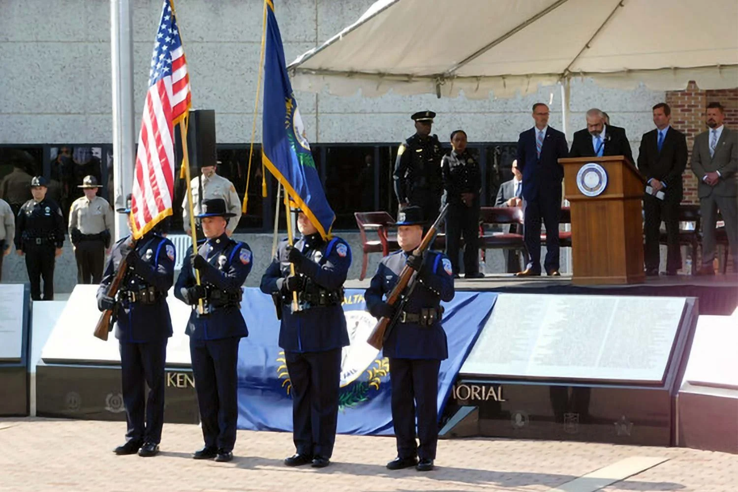 Gov. Beshear Honors Seven Fallen Peace Officers at the Kentucky Law ...