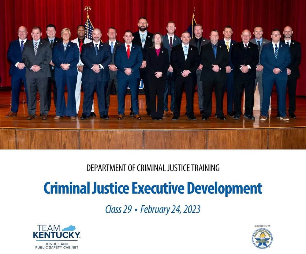 Criminal Justice Executive Development Program Graduates 19 Kentucky ...