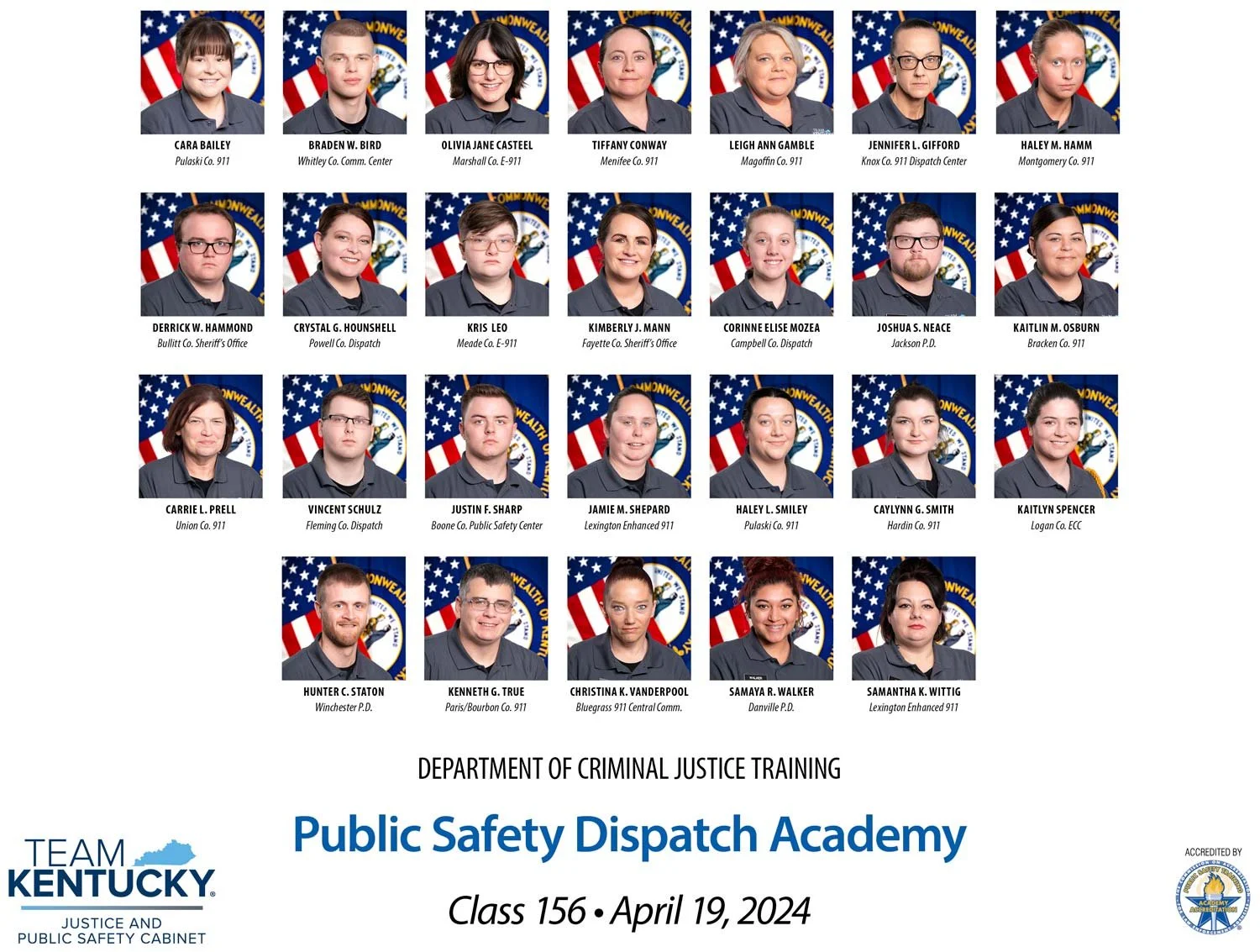 Gov. Beshear, Department of Criminal Justice Training Announces 26 ...