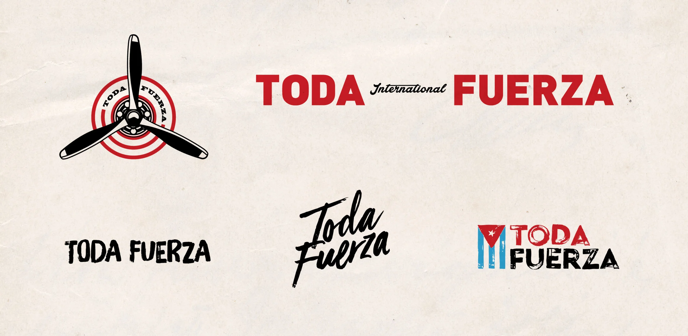 Toda Fuerza Board Graphics — Ron Rauto