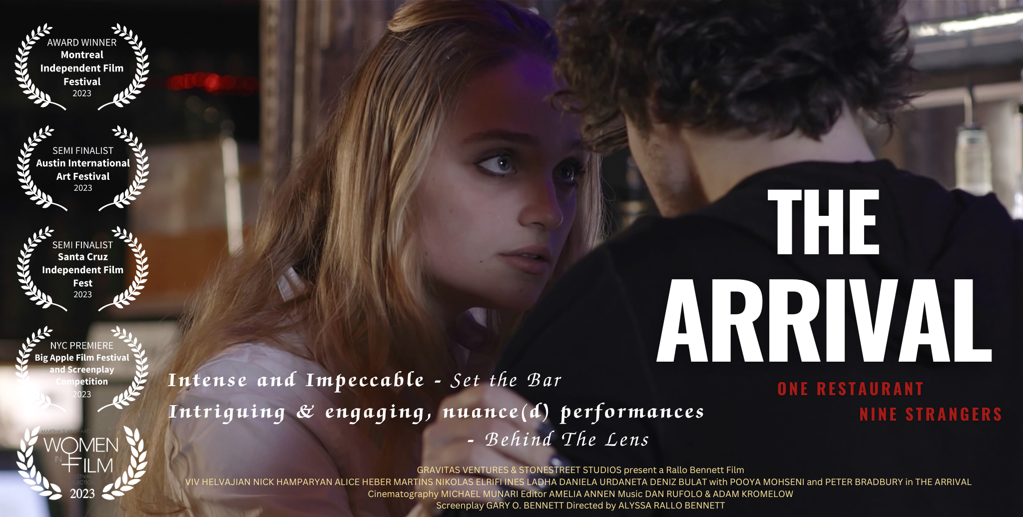 The Arrival Detail Page — Stonestreet Studios