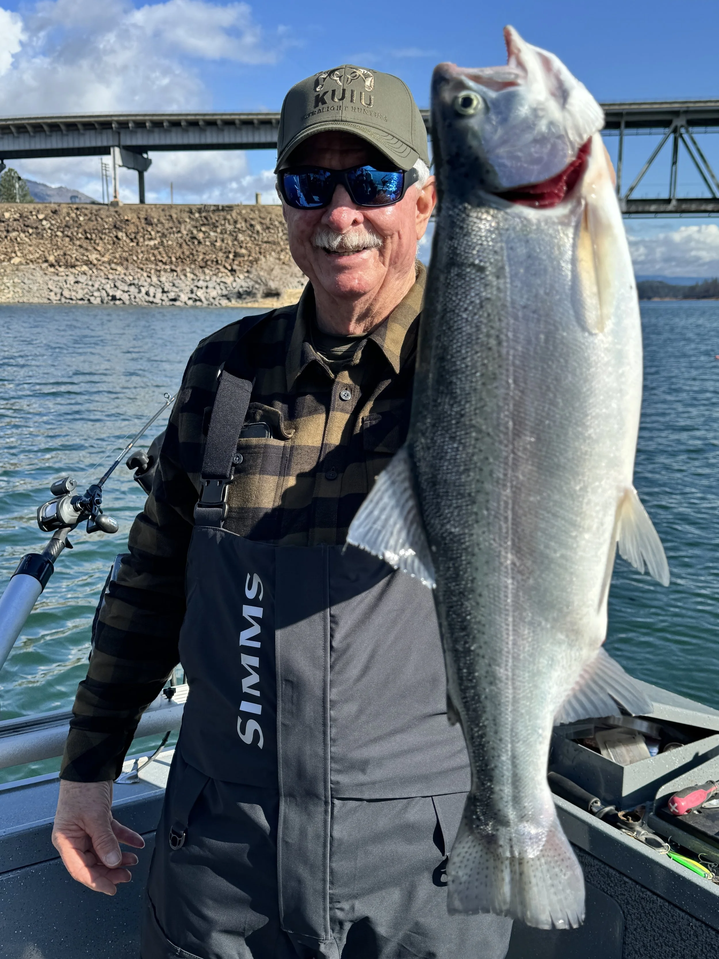 Big Rainbows This Month On Shasta Lake — Jeff Goodwin Fishing