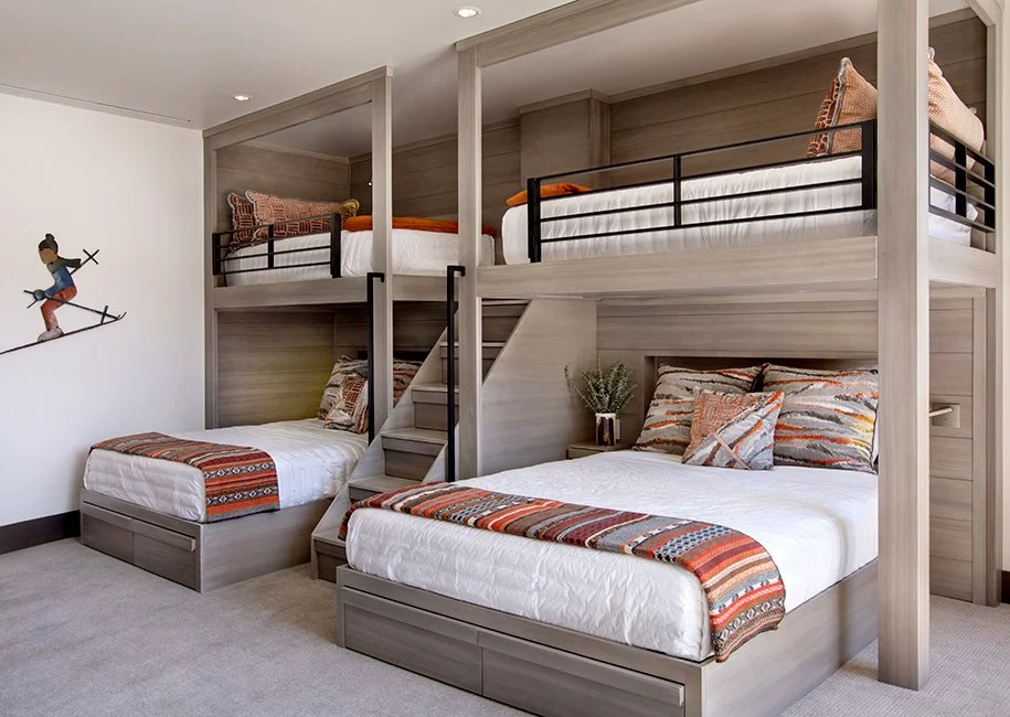 Built In Bunk Rooms — RN Design | Custom Furniture and Innovative Spaces