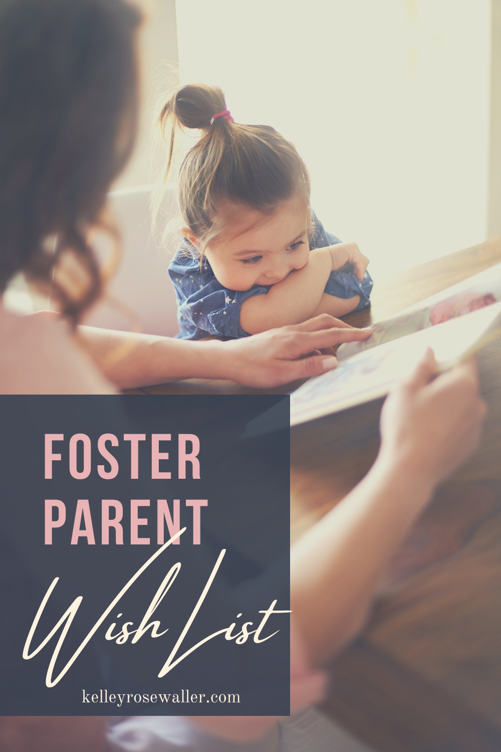 foster parent wish list — Kelley Rose Waller