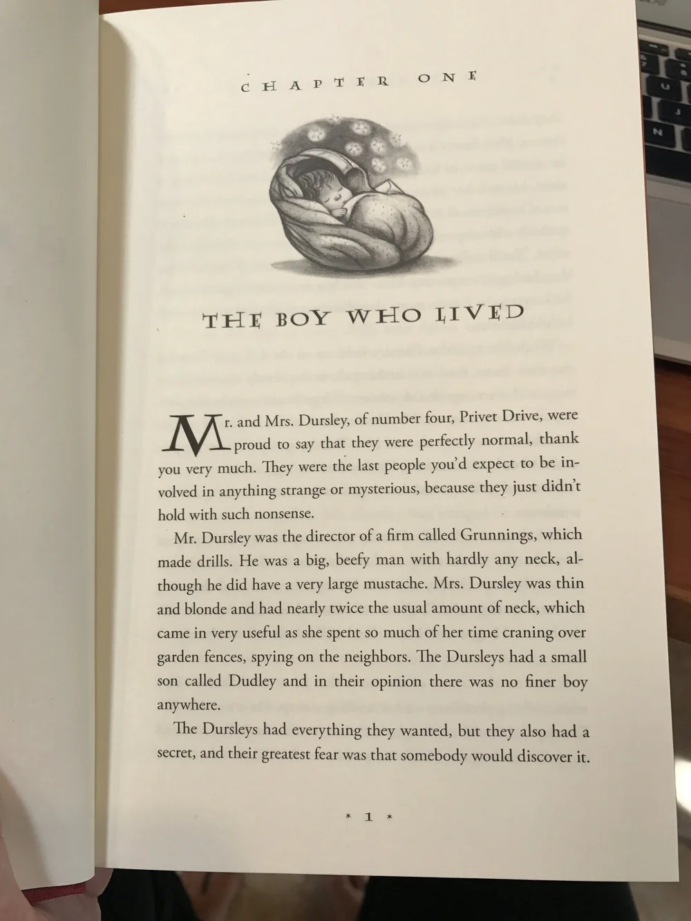 First Pages: Harry Potter and the Sorcerer's Stone — Dr. Bookworm