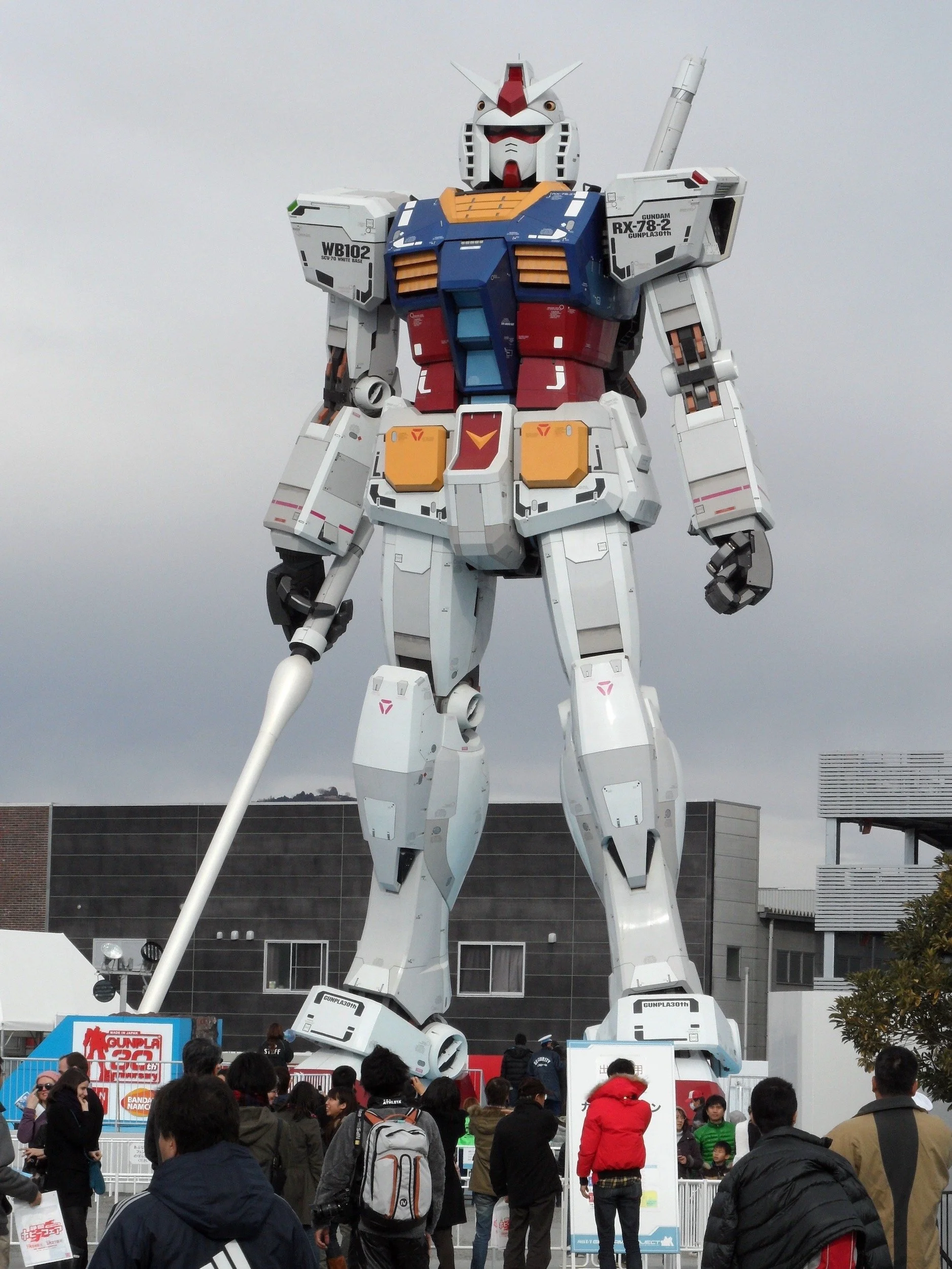 Japan s Life Sized Gundam Through The Years The Gaijin Ghost