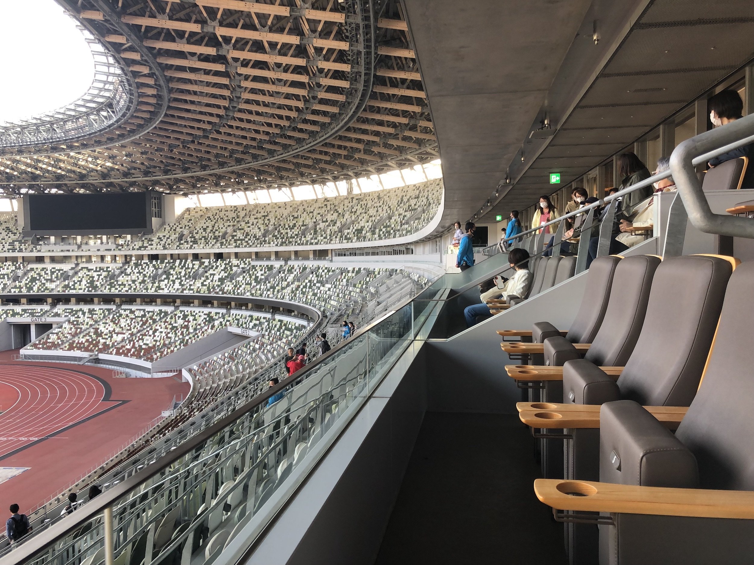 Tokyo Japan National Olympic Stadium Photo Tour on 3/11 (Tohoku ...