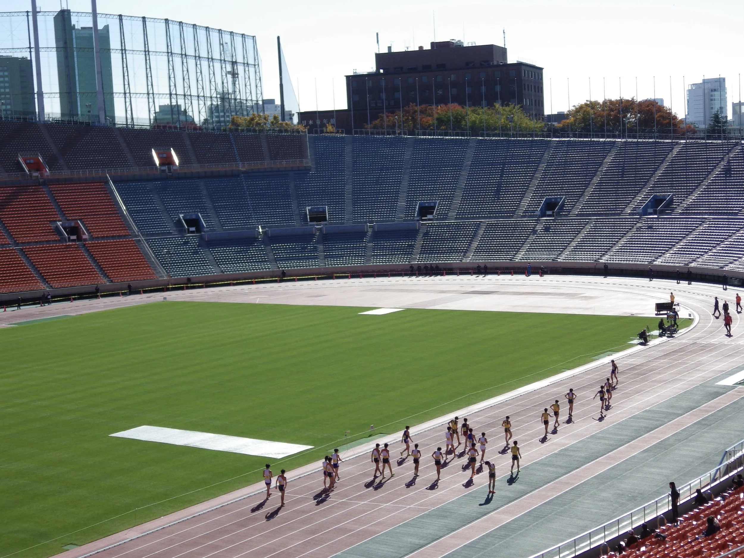 Tokyo Japan National Olympic Stadium Photo Tour on 3/11 (Tohoku ...