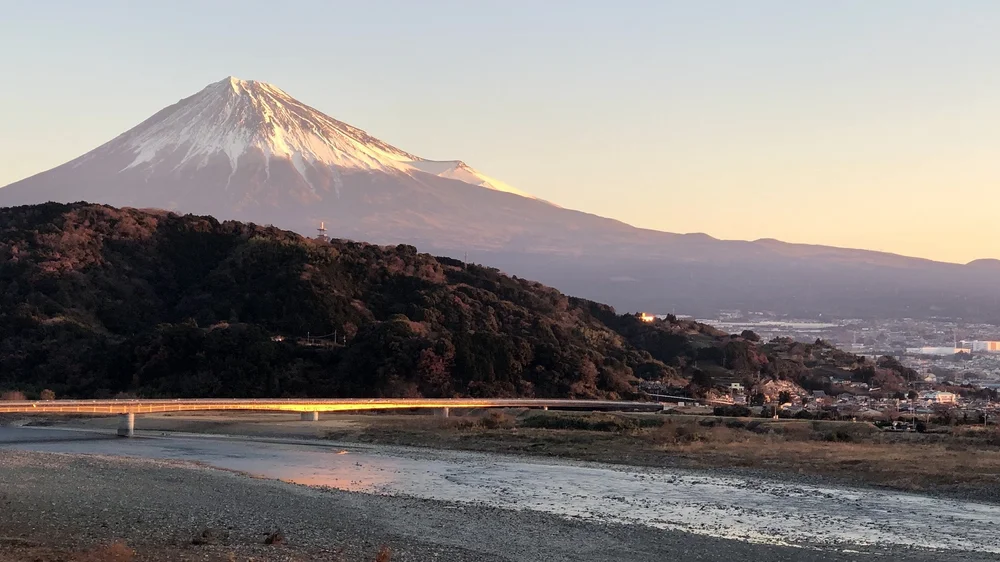 Year's First Sunrise - An Elevated View of Mount Fuji — The Gaijin Ghost