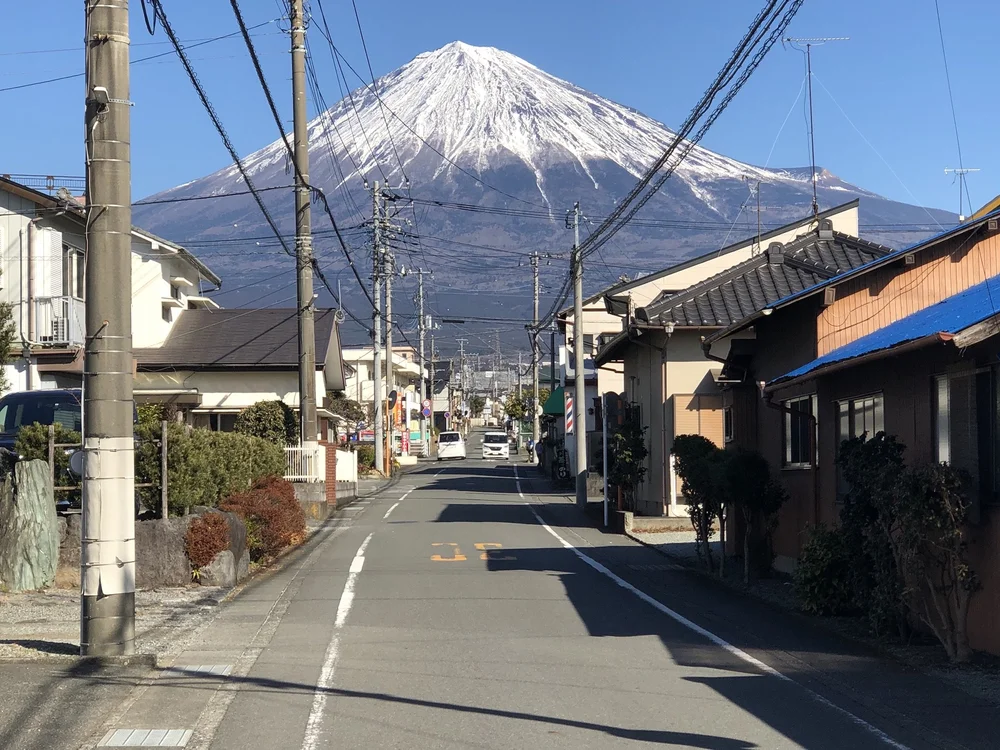 Year's First Sunrise - An Elevated View of Mount Fuji — The Gaijin Ghost