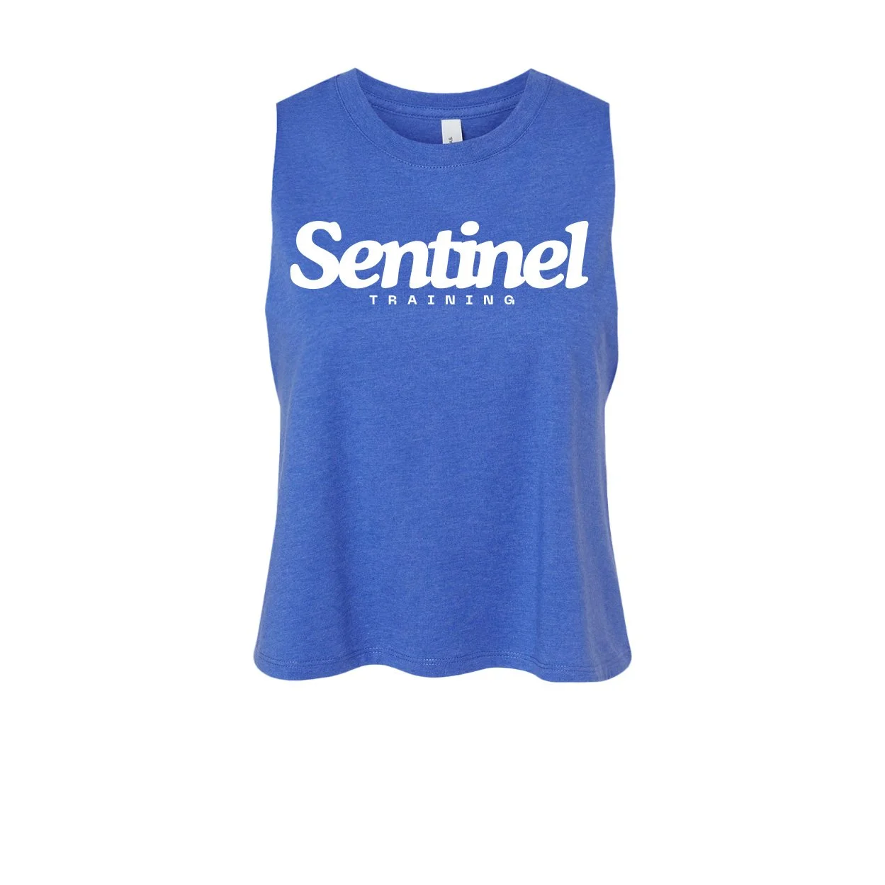 Sentinel Logo Crop Tanks — VNDK8 EQUIPMENT COMPANY