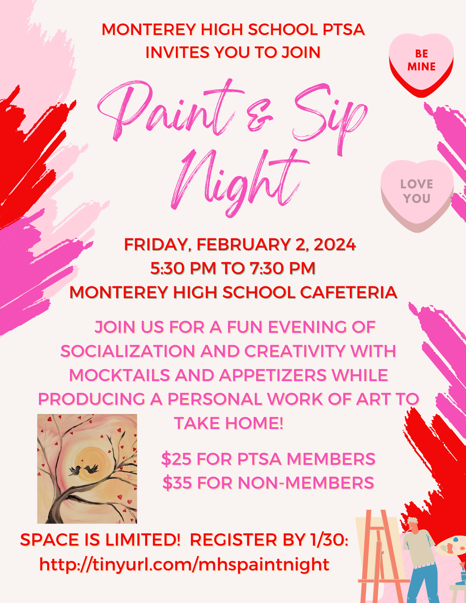 Progress Not Perfection Paint Party