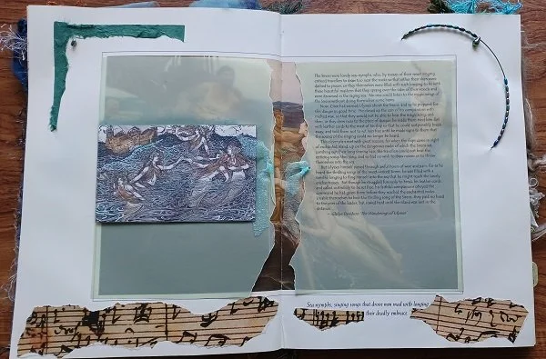 Crafting News + A 'Mermaids' Altered Book — Joy V Spicer