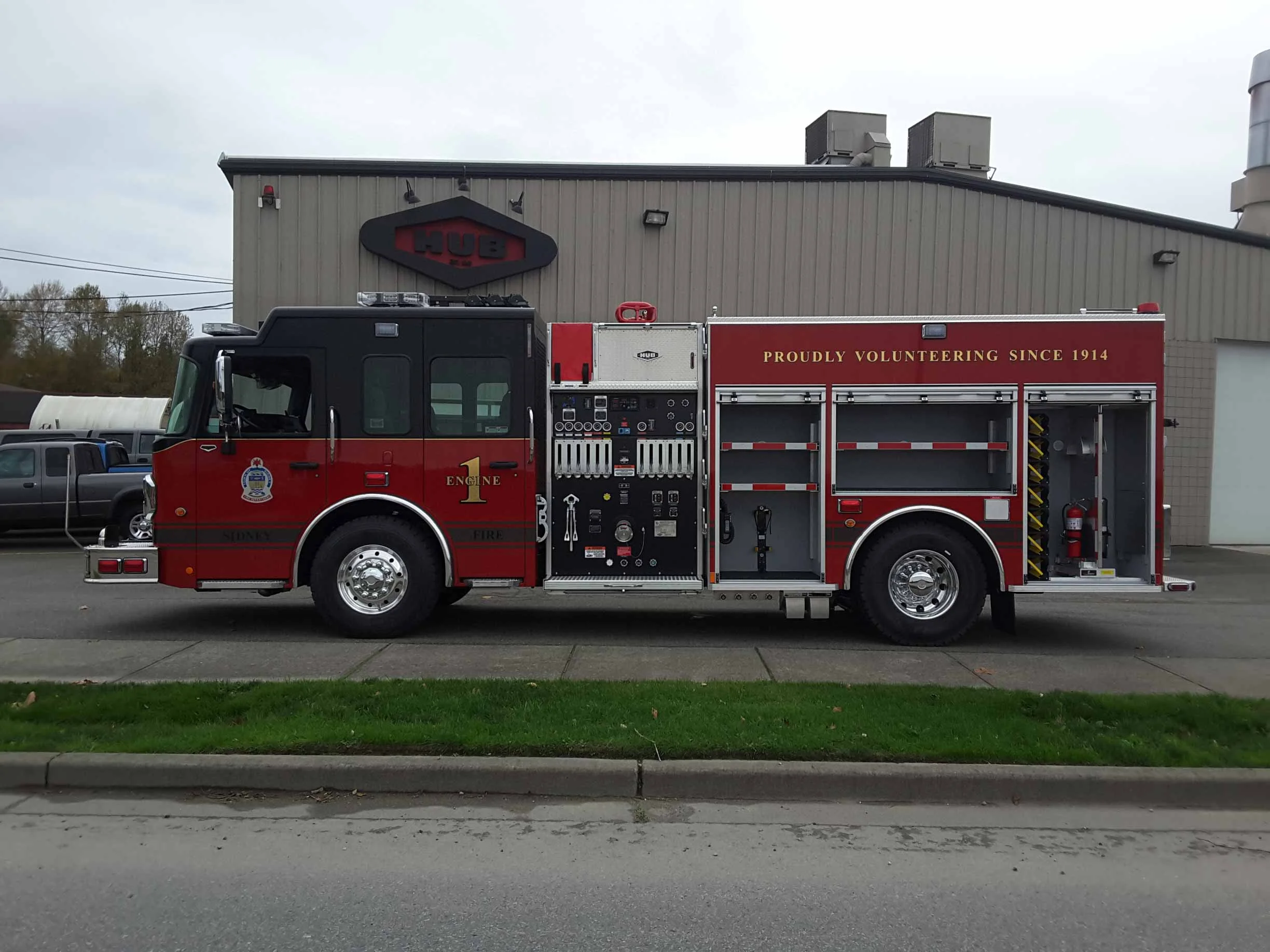 Sidney Pumper — HUB Fire Engines