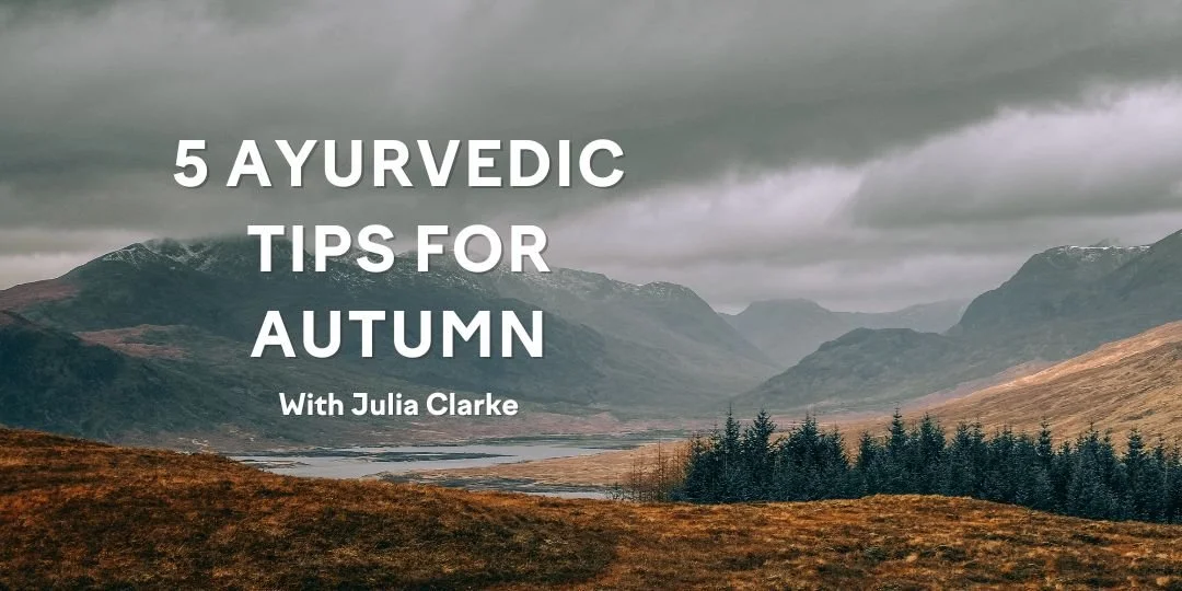 Root down: 5 Ayurvedic tips for autumn balance — Studio 70