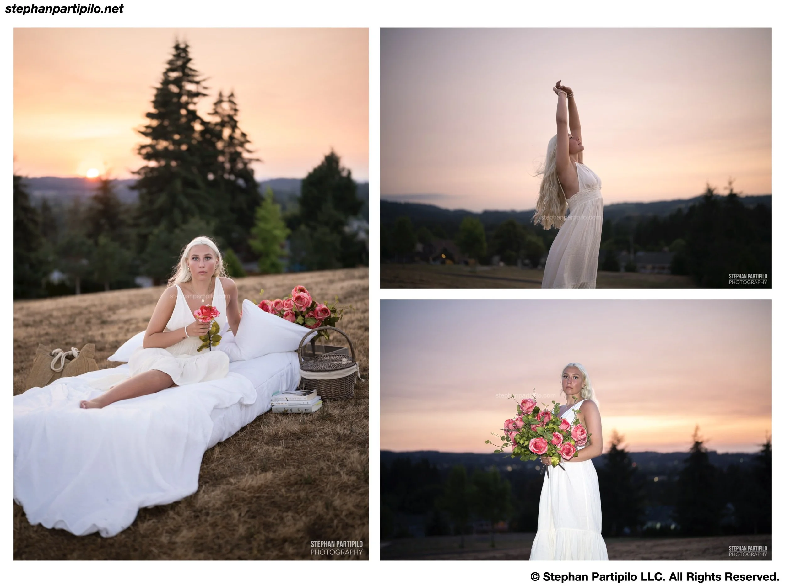 Stephan Partipilø - Anna S x Boho White Dress With Sunset By Stephan ...