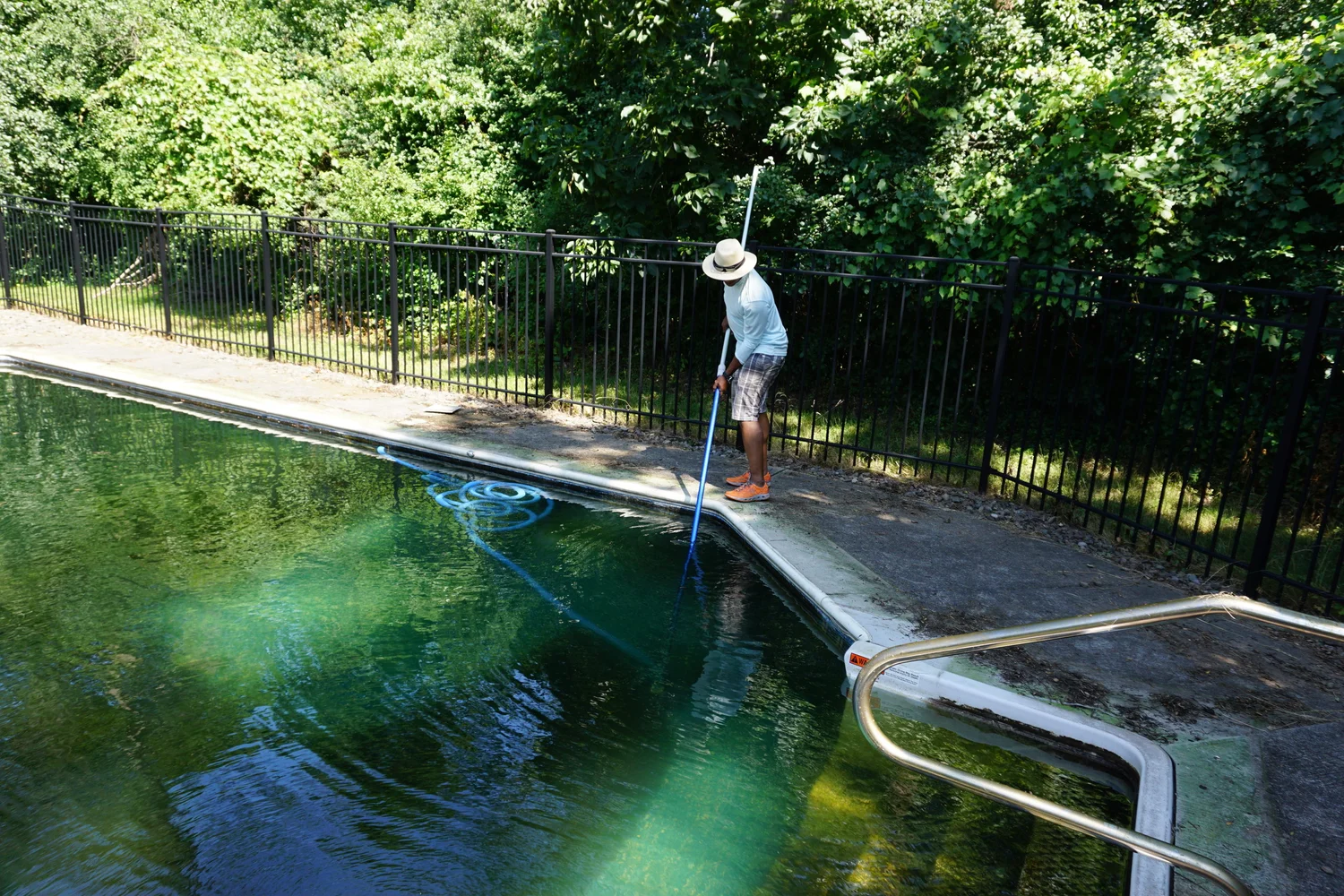 Swimming Pool Cleaning Services Victor & Rochester NY | The Handy Family