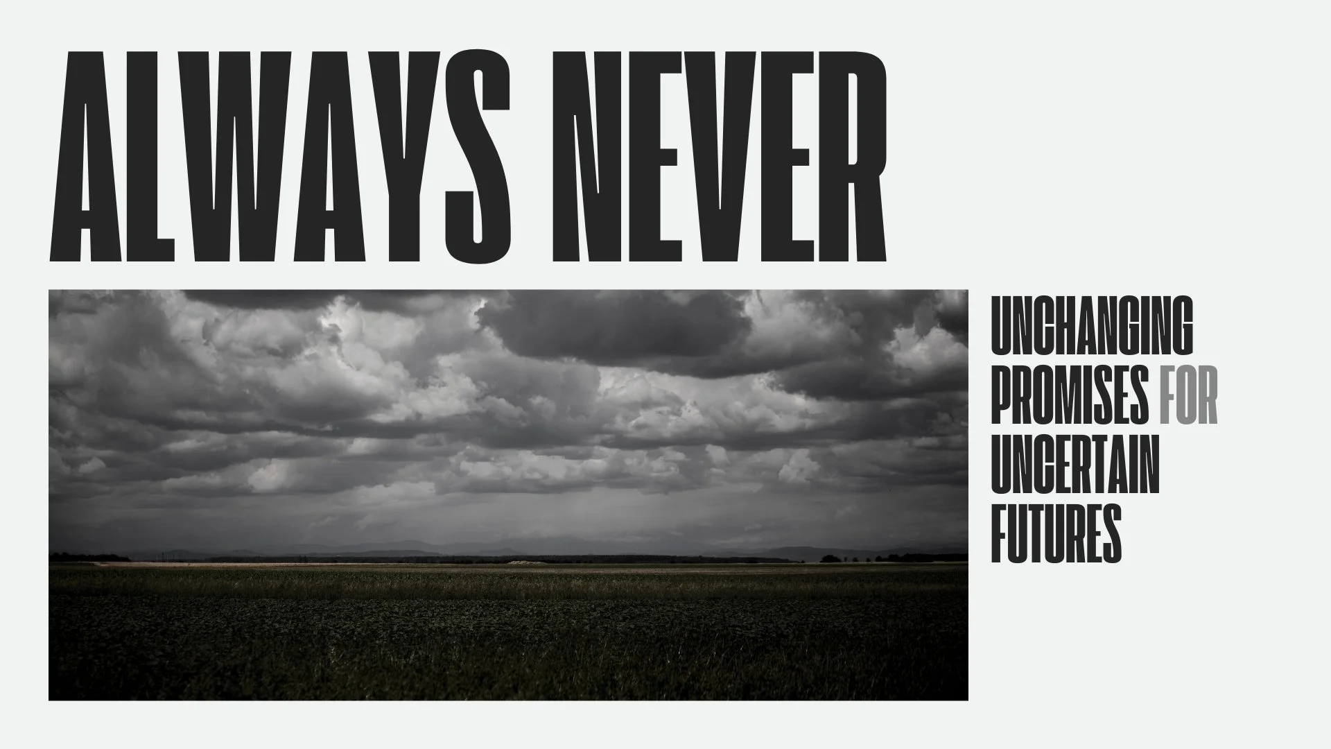 Always Never — Welcome Home | Harbor Church