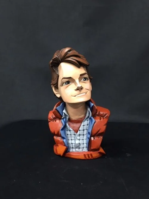 MARTY MCFLY *SPECIAL ADDITION* Full Color Hand Painted Caricature ...