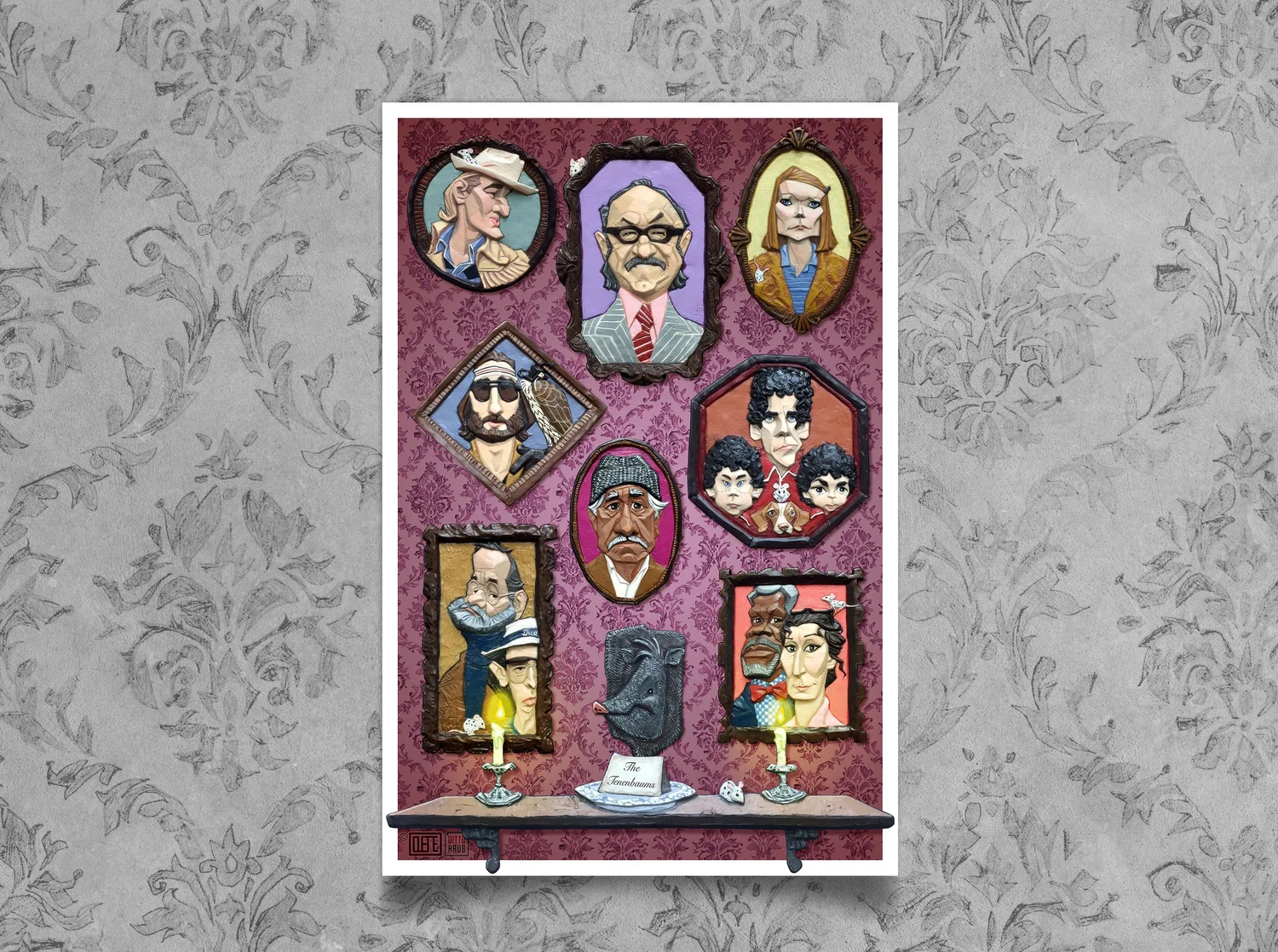 The Royal Tenenbaums Poster