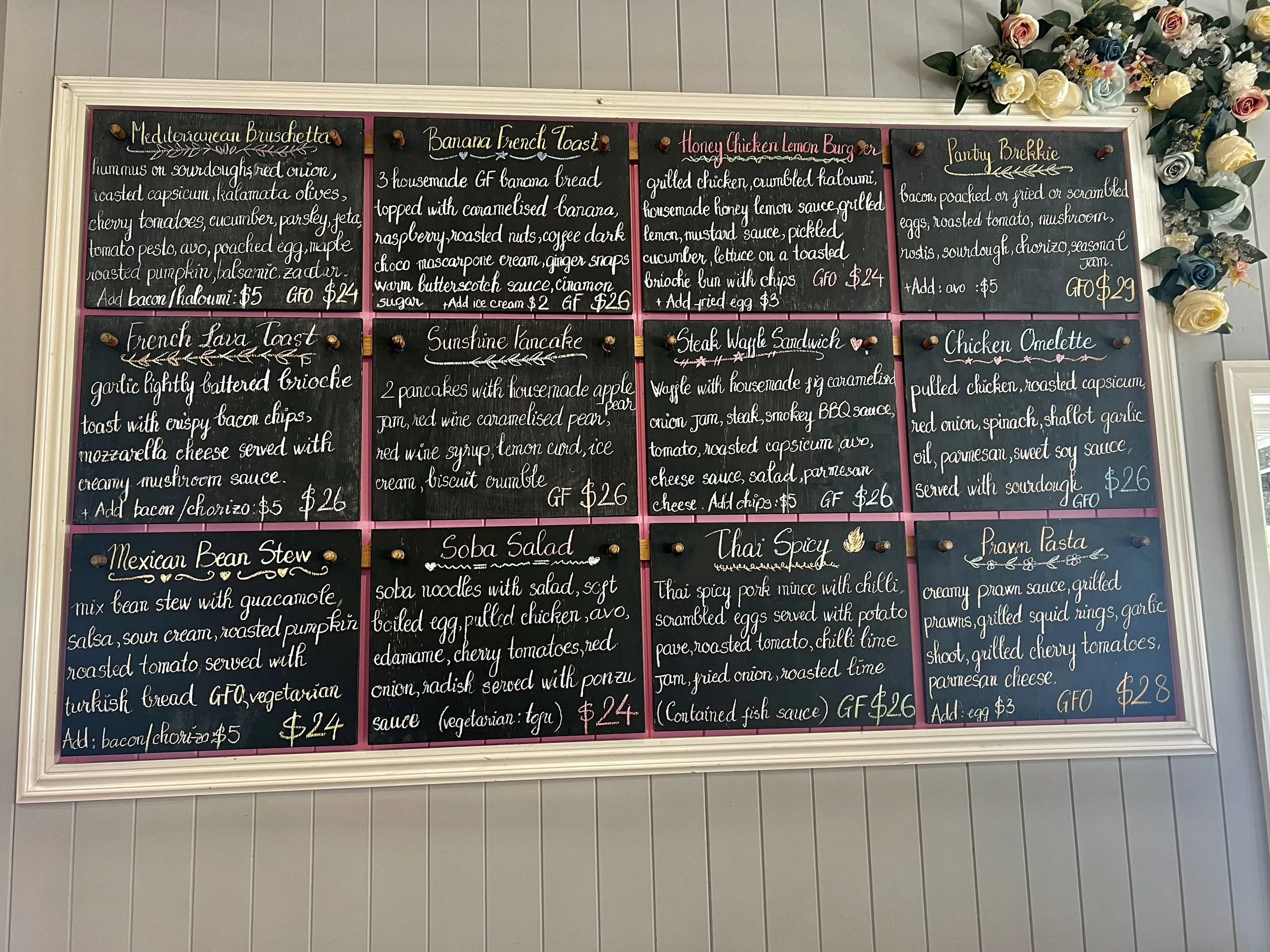 Menu — The Jam Pantry