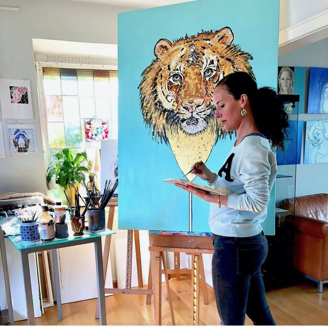 Marine Wildlife paintings — Alexandra Telgmann