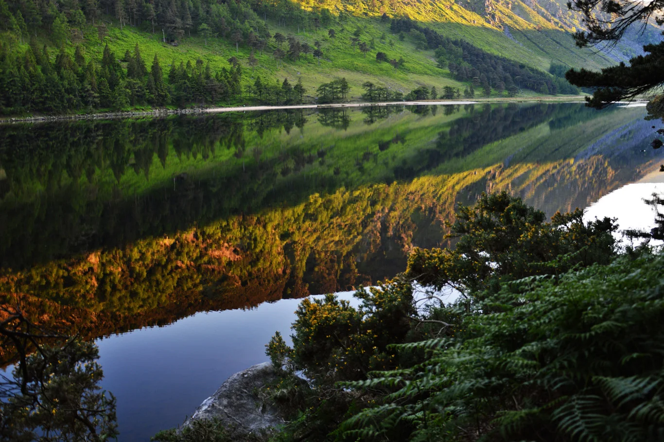 Glendalough, Wicklow Mountains National Park, Ireland - The Valley of ...
