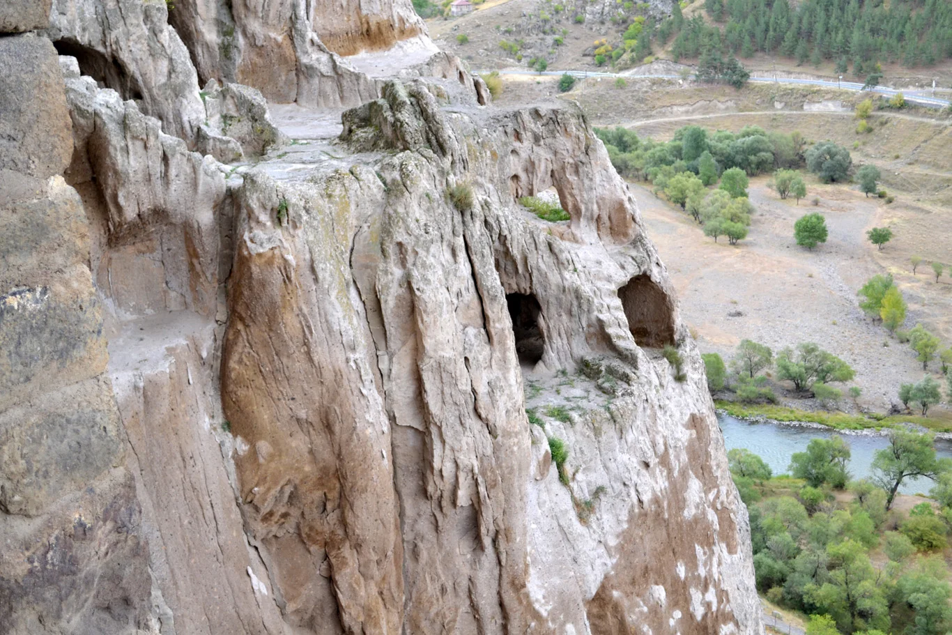 Vardzia, Georgia - Cave Monastery Carved in Rock — Adventurous Travels ...