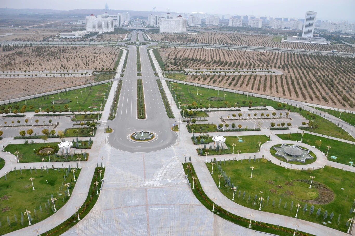 Ashgabat - Peculiar White Marble Capital of Turkmenistan — Adventurous ...