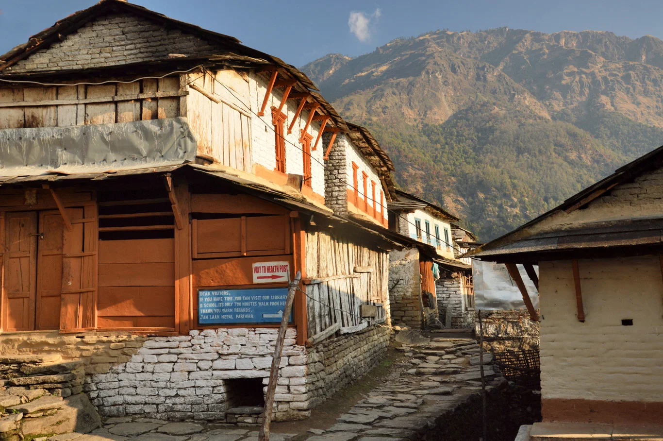 Annapurna Range Loop Trek To Poon Hill, Nepal - Day 1 - Trek From ...