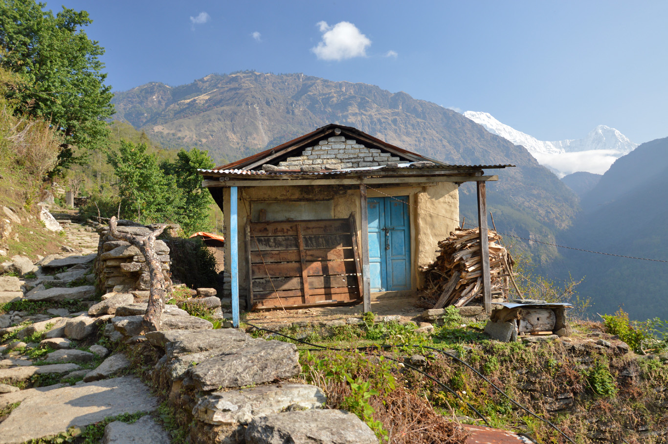 Annapurna Range Loop Trek To Poon Hill, Nepal - Day 1 - Trek From ...