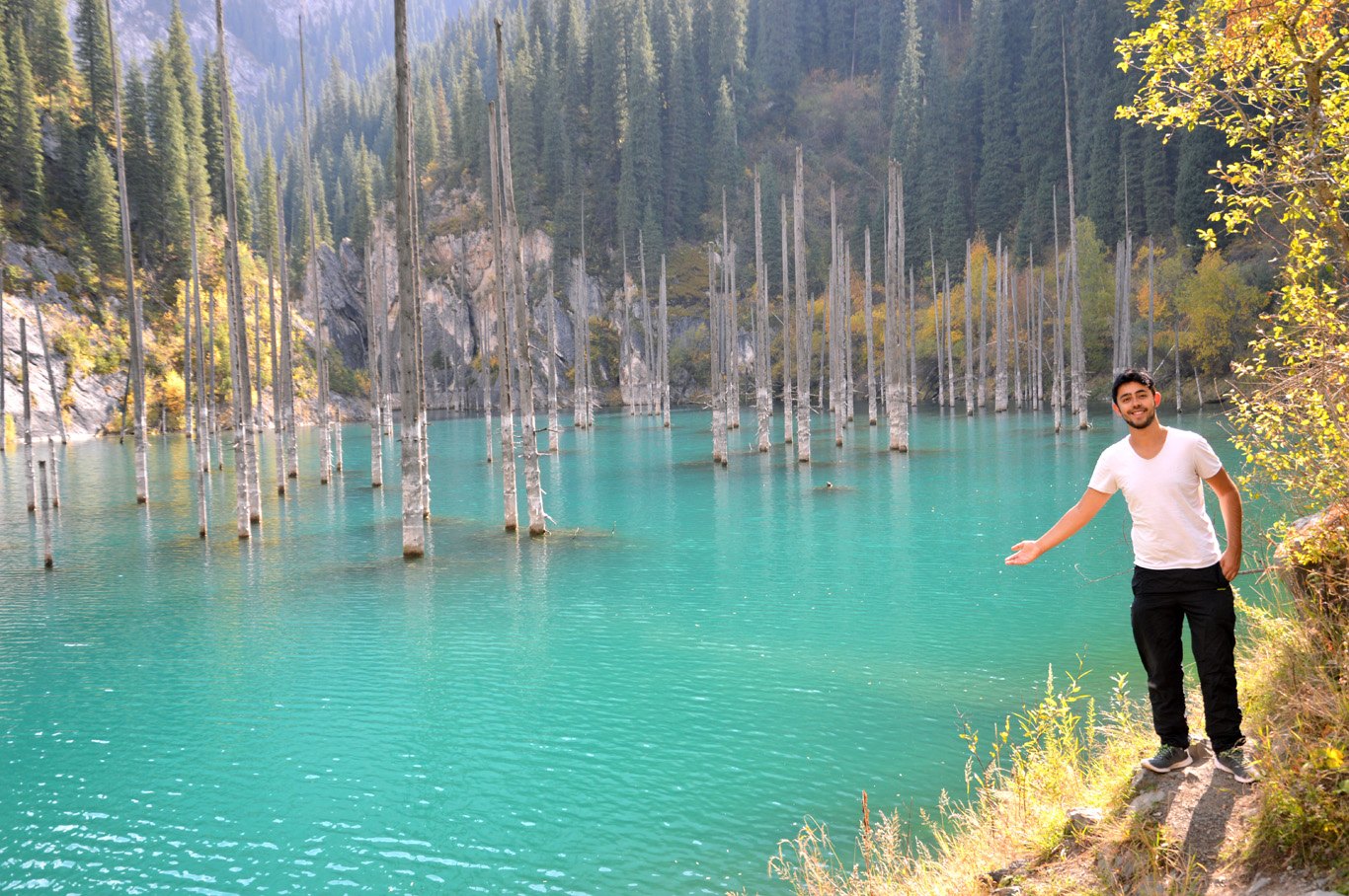 Lake Kaindy, Kazakhstan - One Of The Most Unique Lakes In The World ...