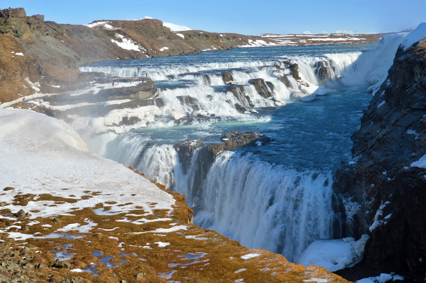 Visiting Gullfoss Waterfall, Iceland - One Of The Main Attractions Of ...