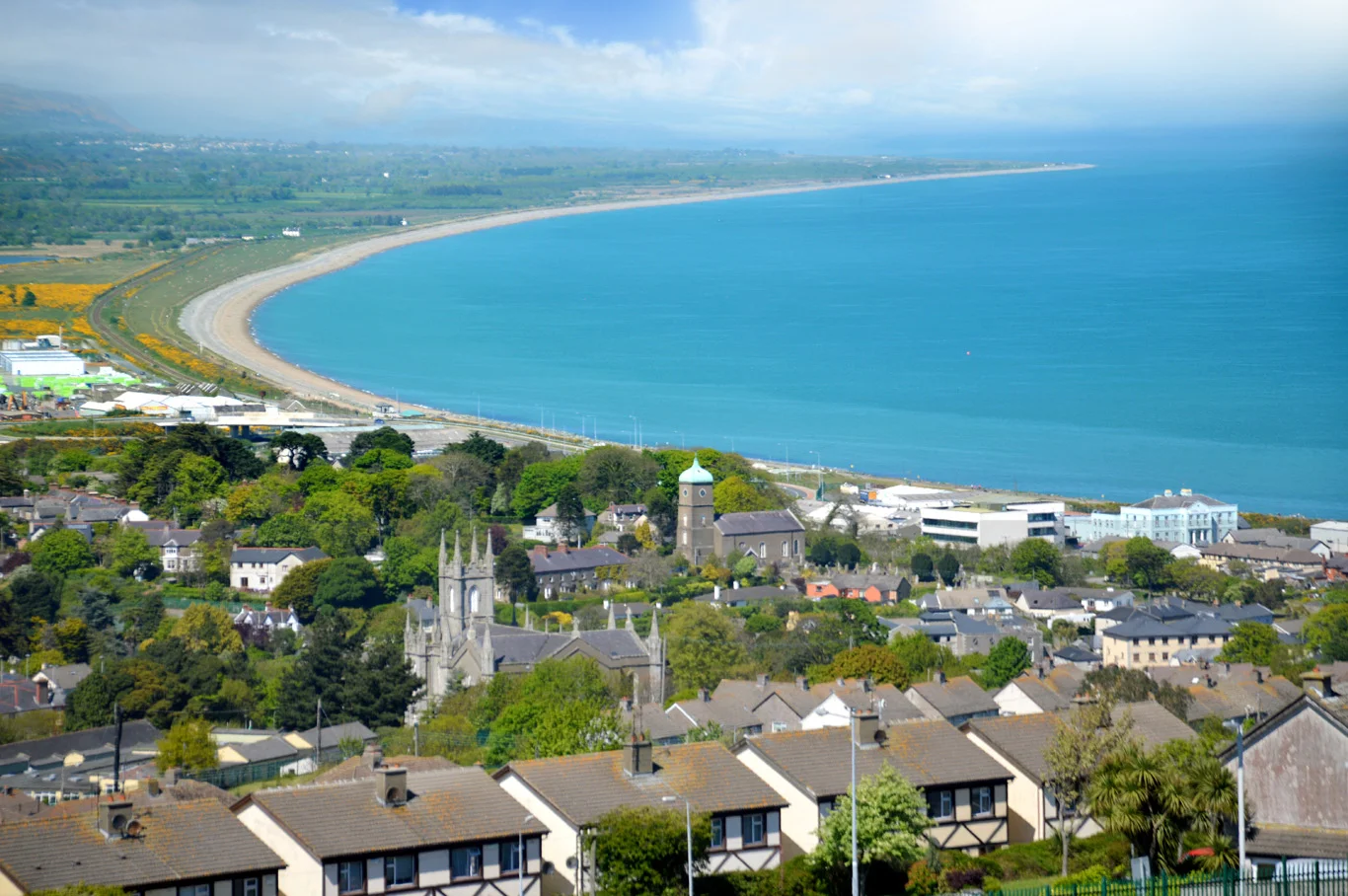 The Best Beach near Dublin - Silver Strand in Wicklow, Ireland ...