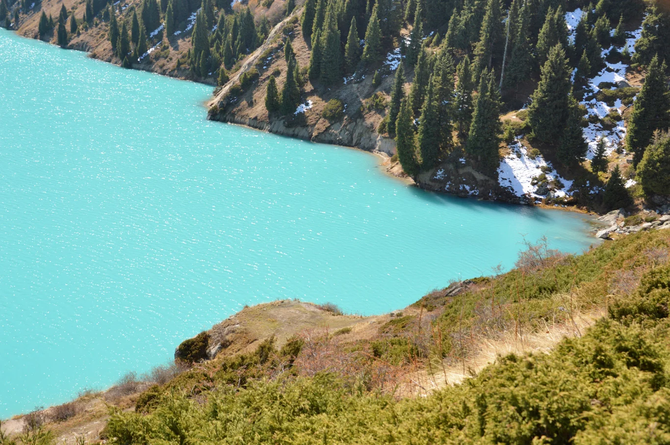 How to Get to Big Almaty Lake, Kazakhstan - One of the World's Most ...