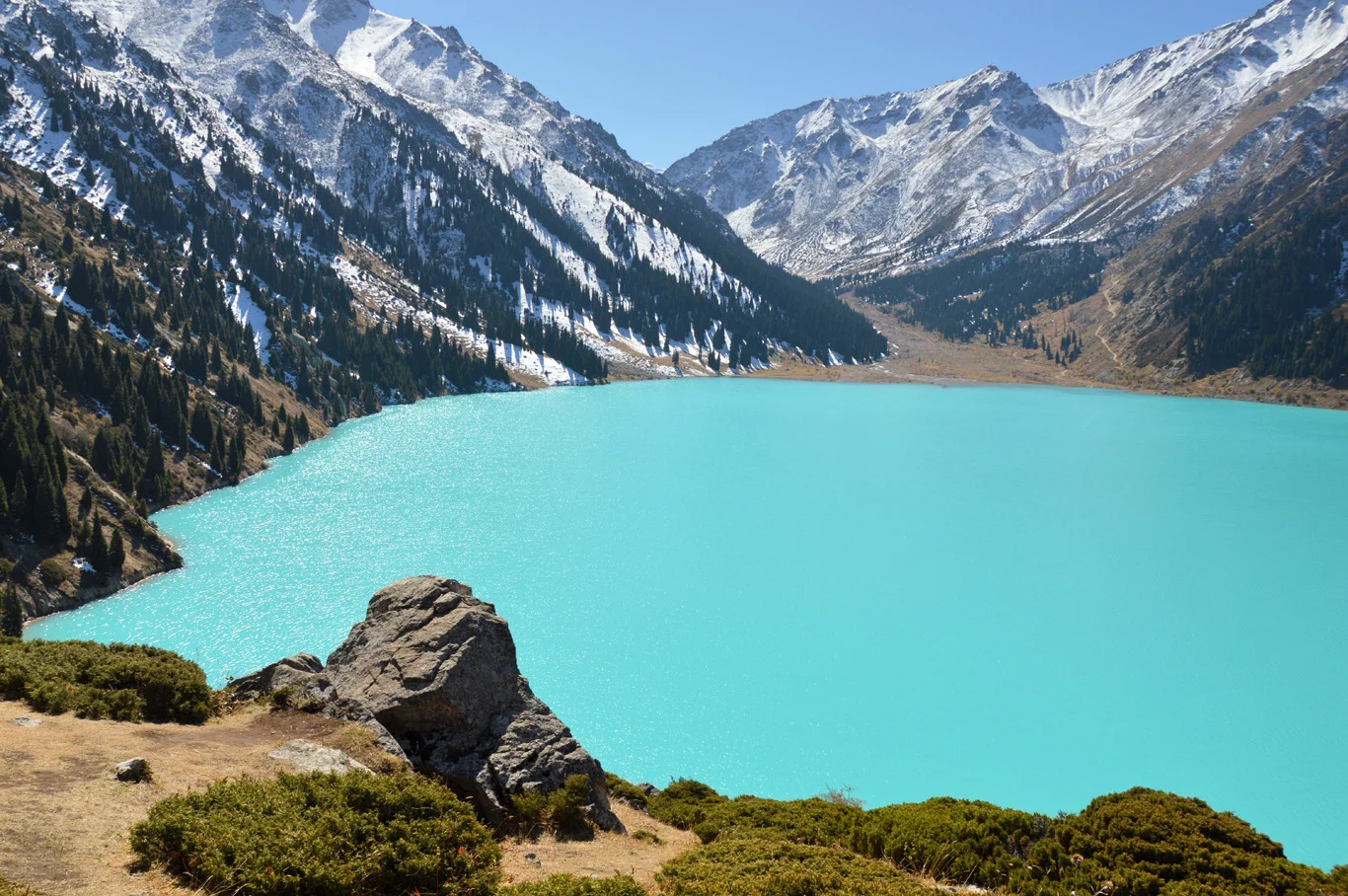 How to Get to Big Almaty Lake, Kazakhstan - One of the World's Most ...