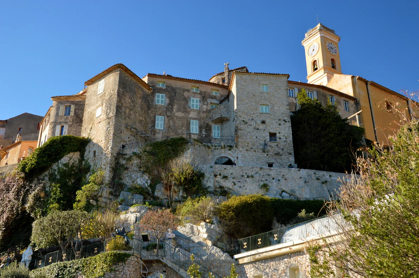 Eze - The Most Beautiful Yet Unknown Town in French Riviera - Part 2 ...