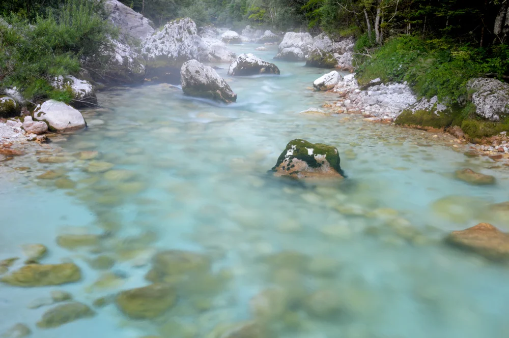 Where is the Best Part of Soca River, Slovenia? - River as Turquoise as ...