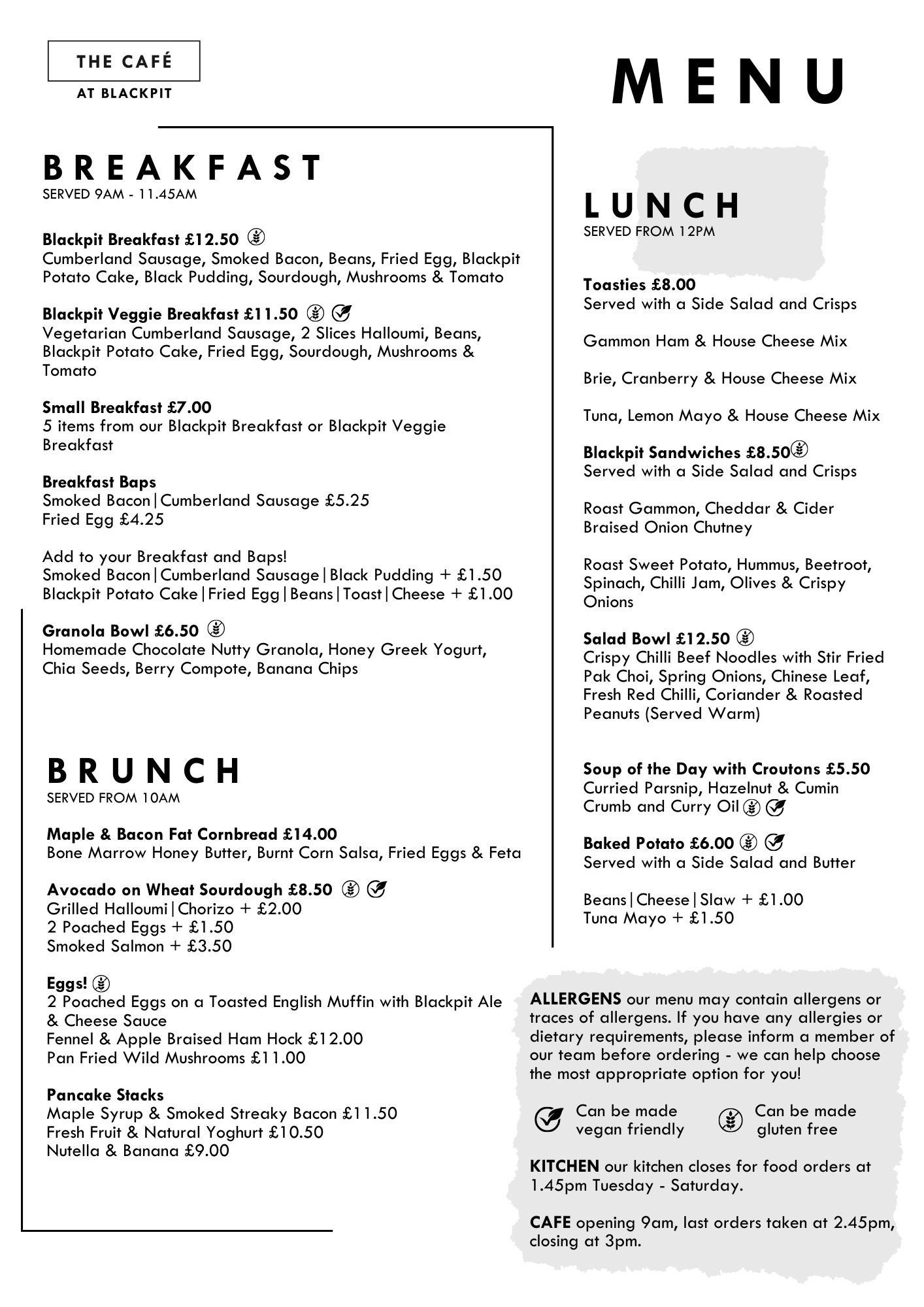 Café — Blackpit Brewery