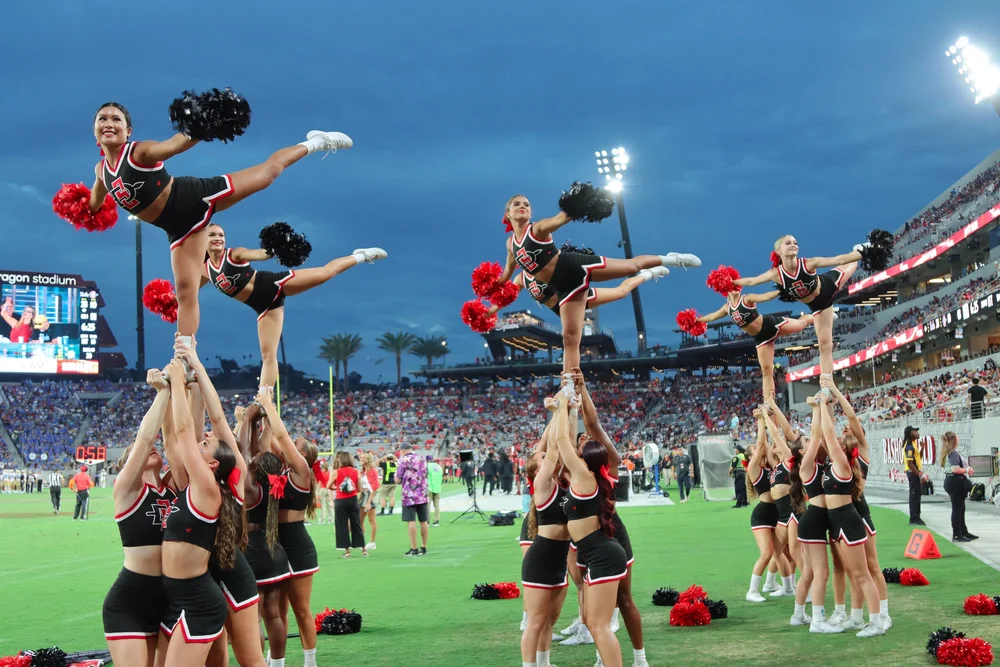 Upcoming Clinics — San Diego State University Cheerleading