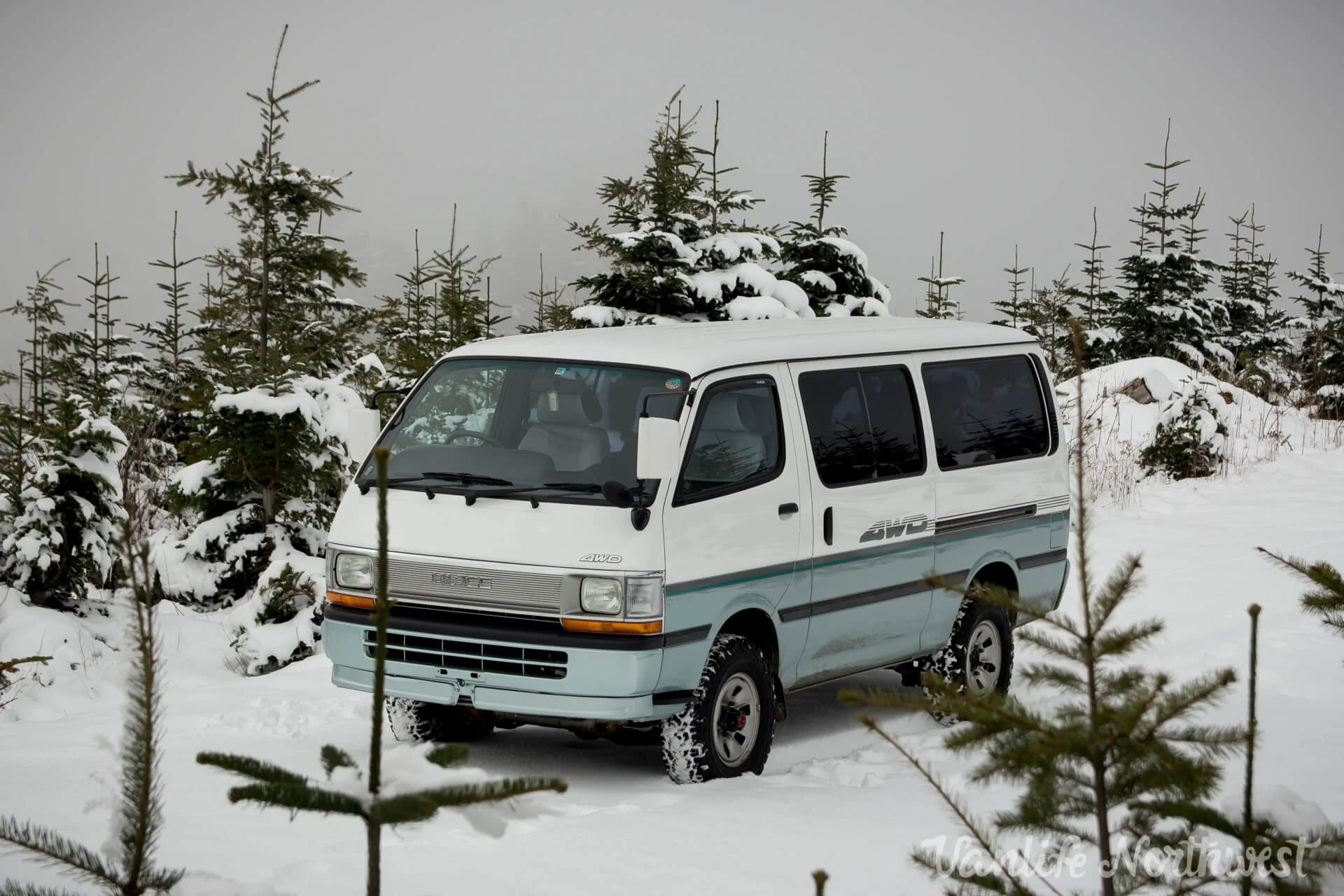 1991 TOYOTA HiAce Super GL 4wd Van — Vanlife Northwest