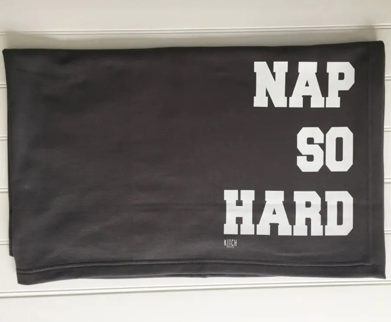 Nap So Hard Sweatshirt Blanket — John Osborn & Co.