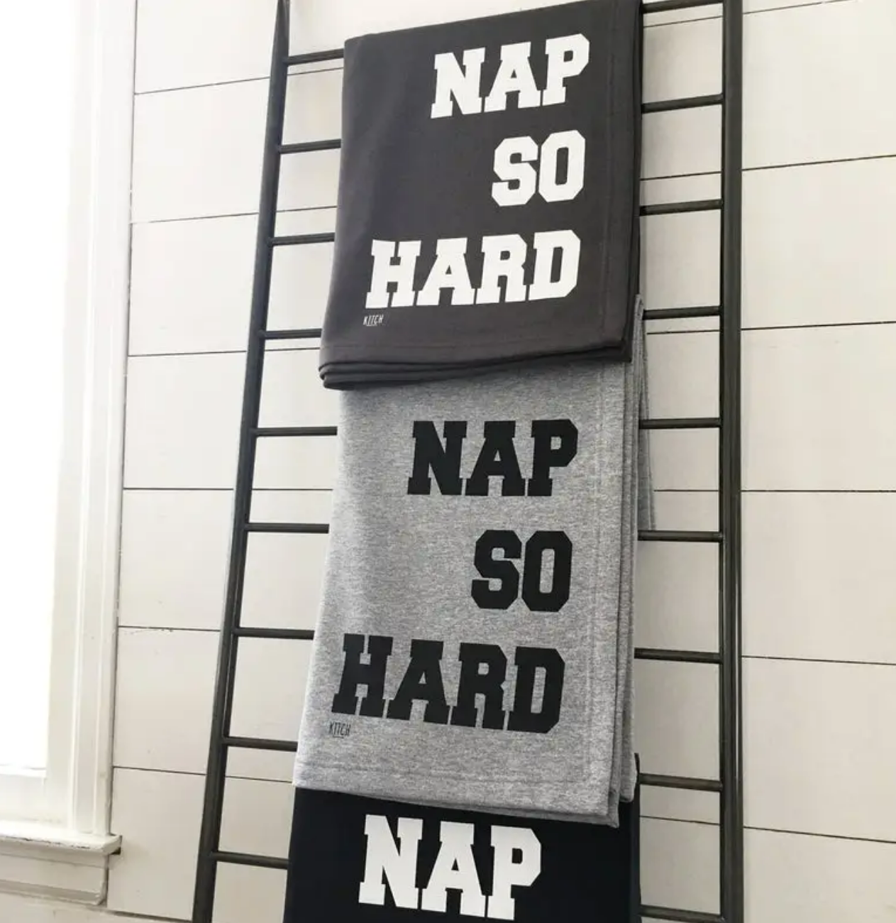 Nap So Hard Sweatshirt Blanket — John Osborn & Co.