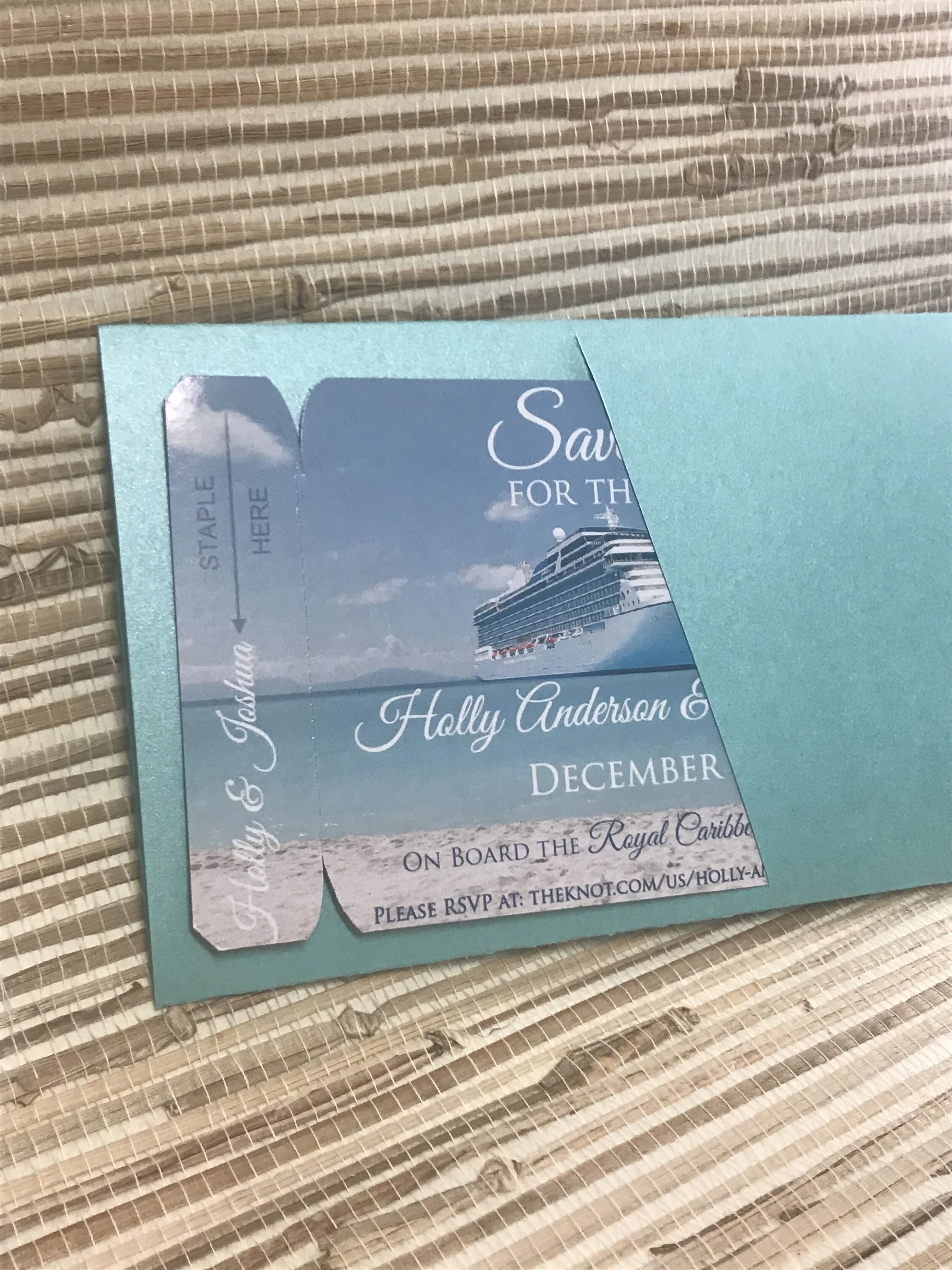 Cruise Ship Boarding Pass — The Stylish Scribe