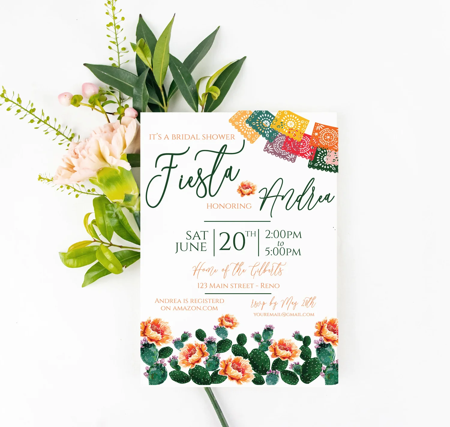 Fiesta Wedding Invitations