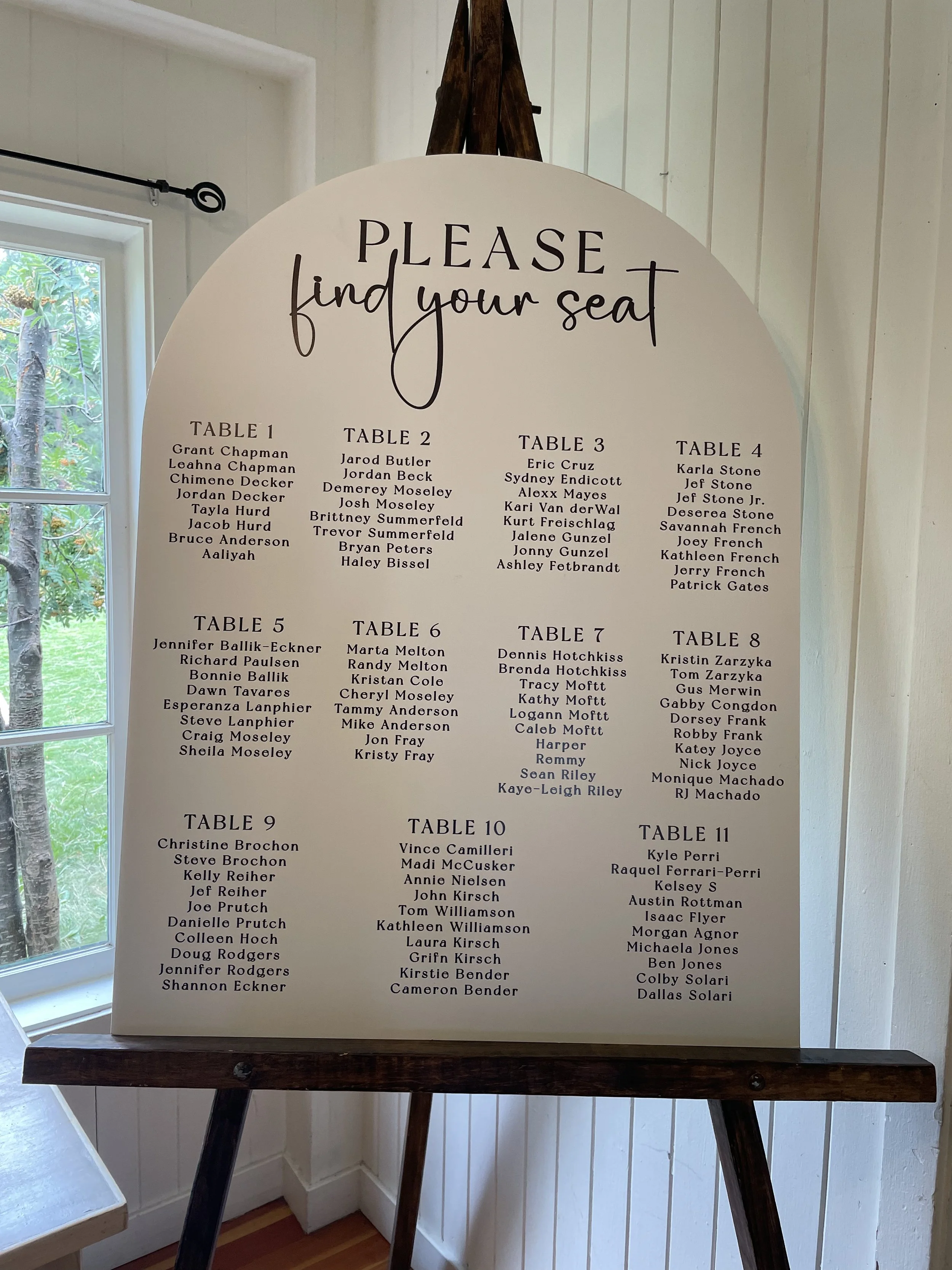 Welcome Signs + Seating Charts — The Stylish Scribe