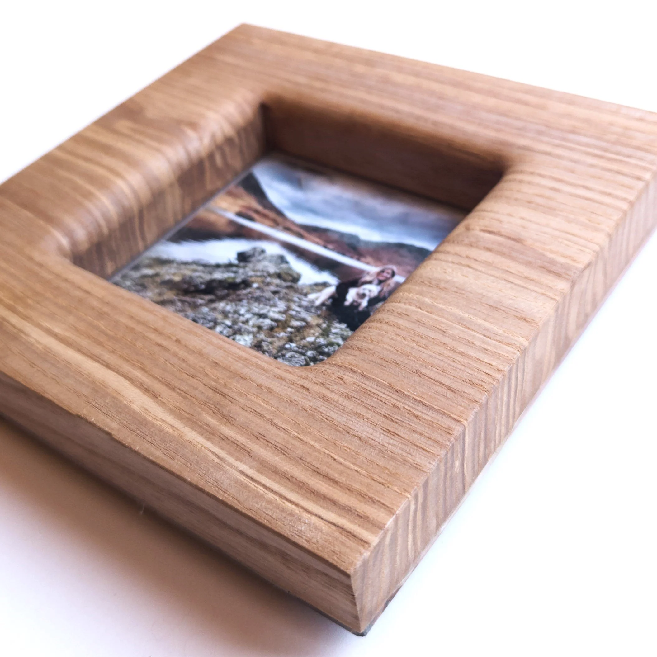 solid wood hand made photo frame — Liv Cornall Design