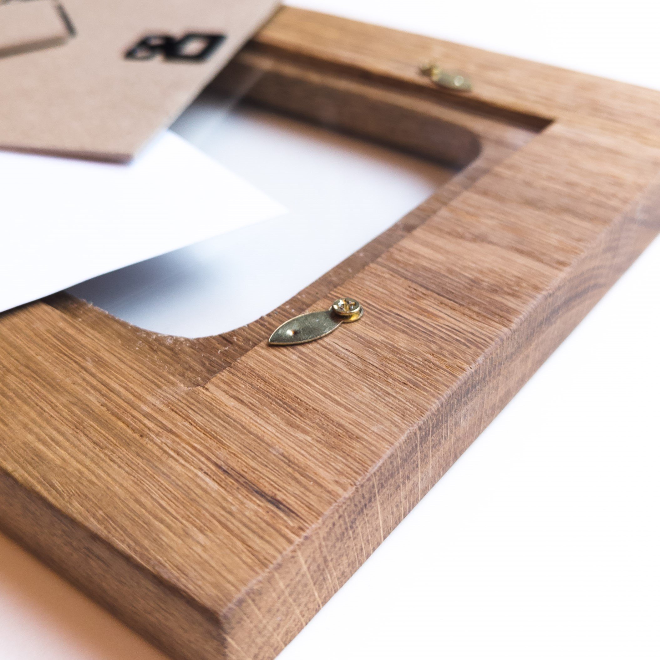 solid wood hand made photo frame — Liv Cornall Design