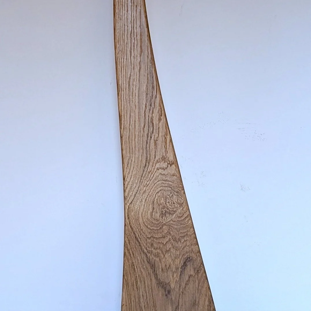 Flow Floor Lamp oak, in stock - unique hand made wood floor lamp by Liv ...